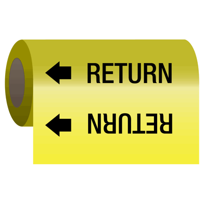 Wrap Around Adhesive Markers - Return | Seton Canada | Seton.ca