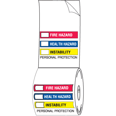 Right-To-Know Labels, Pack of 25 | Seton