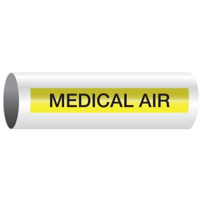 Medical Gas Pipe Labels & Markers | Seton