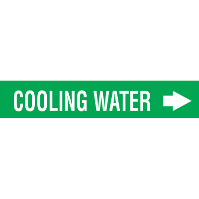 Wrap Around Adhesive Markers - Cooling Water | Seton Canada | Seton.ca