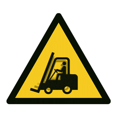 Seton Motion® Warning Sign "Forklift Operation" | Emedco