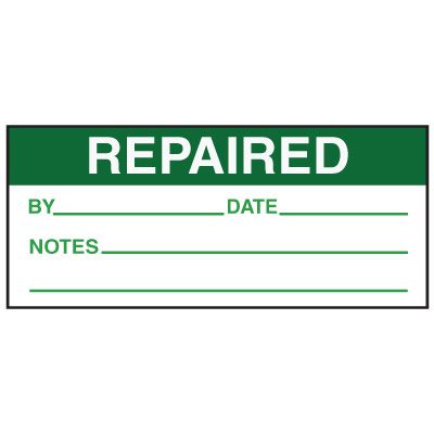 Write-On Action Labels - Repaired|Seton Canada | Seton.ca