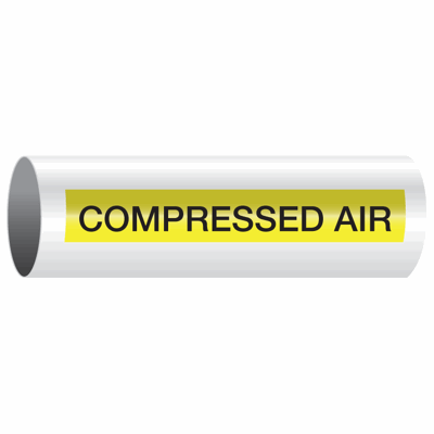 Compressed Air - Self-Adhesive Pipe Markers | Emedco