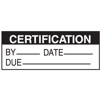 Inspection Stickers & Labels | Equipment & Safety Compliance | Seton
