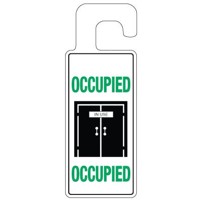 Door Knob Hangers - Occupied Occupied | Emedco