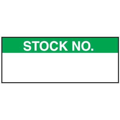 Write-On Inventory Labels | Seton