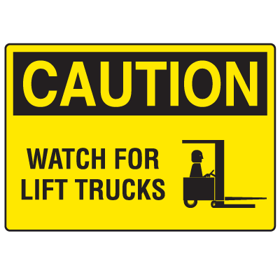 Caution Signs - OSHA Compliant Workplace Hazard Warnings | Seton