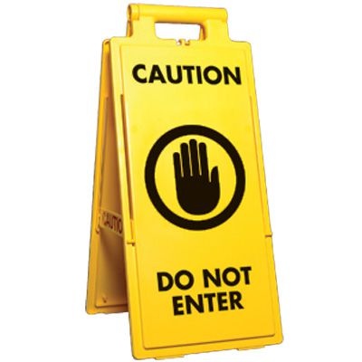 Caution Step Up Floor Safety Sign | Seton