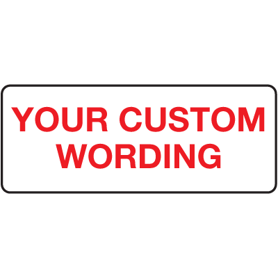 Custom Write On Labels On A Roll | Seton