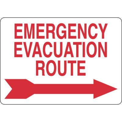 Emergency Exit & Evacuation Signs | Seton