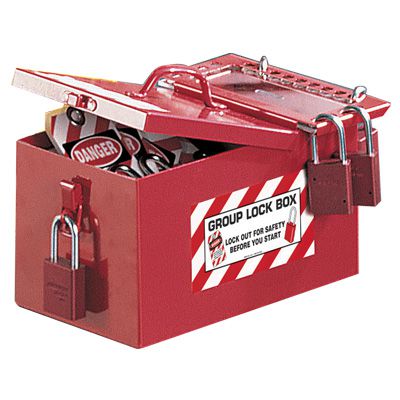 Group Lock Boxes: Portable & Wall-Mounted Safety Lockout Boxes | Seton