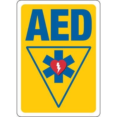 AED - AED Sign | Seton | Seton