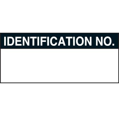 Identification No Status Labels | Seton