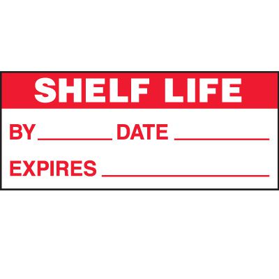 Shelf Life Status Labels | Seton