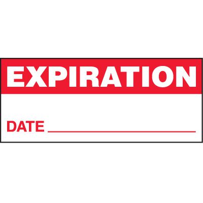 Expiration Status Label | Seton | Seton