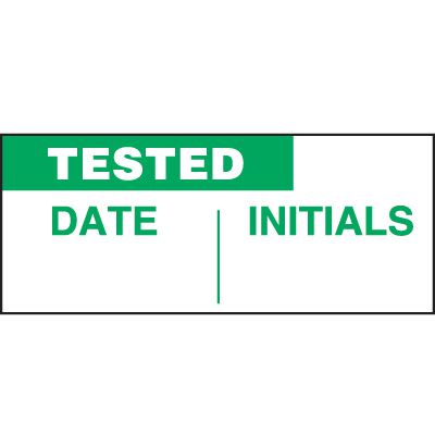 Tested Write-On Equipment Status Labels | Emedco
