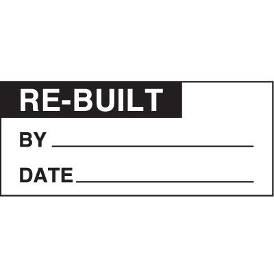 Re-Built Status Label | Seton | Seton