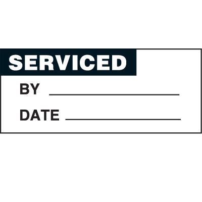 Serviced Status Label | Seton | Seton