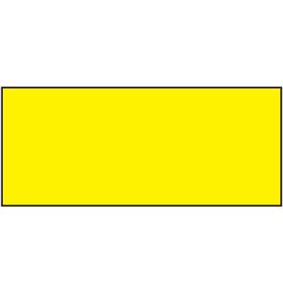 Blank Yellow Status Label | Emedco