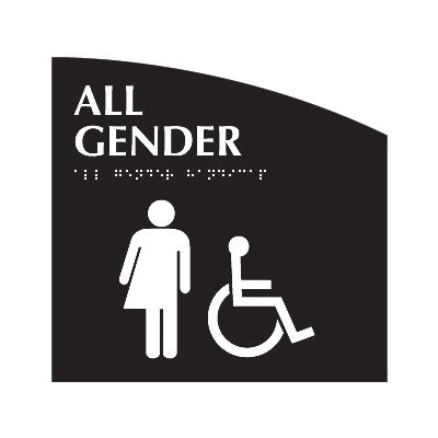All Gender (Accessibility) - Evolution Restroom Signs|Seton Canada ...