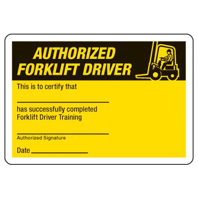 Safety Certification Cards | Seton