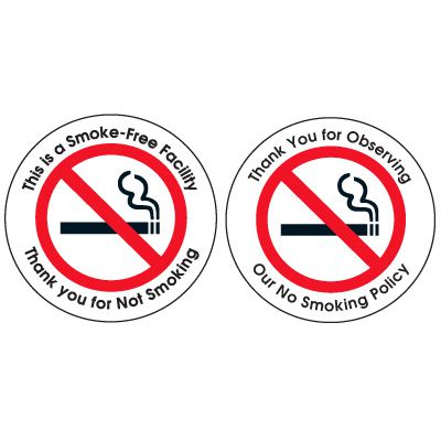 Smoke & Tobacco Free Signs | Seton