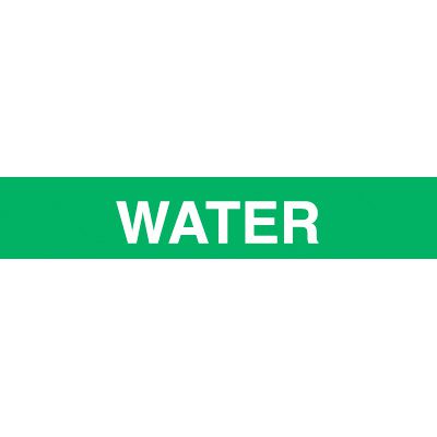 Opti-Code® Pipe Markers - Water|Seton Canada | Seton.ca