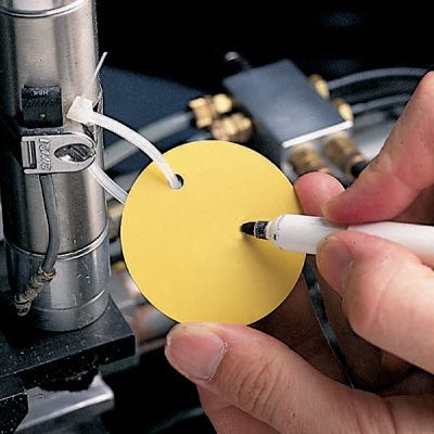 Round Metal Write-On Tags | Seton | Seton.ca
