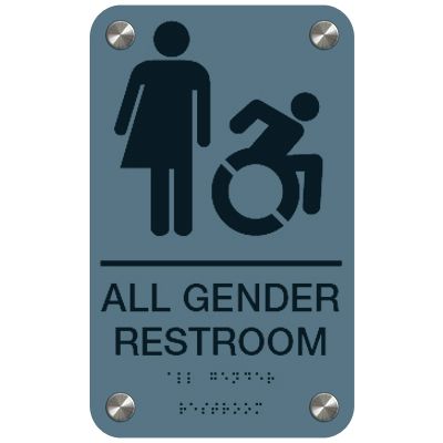 All Gender (Dynamic Accessibility) - ADA Restroom Signs | Seton