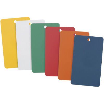 Colored Metal Write On Tags | Emedco