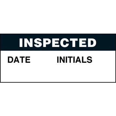 Inspected Super-Stik Status Label | Emedco