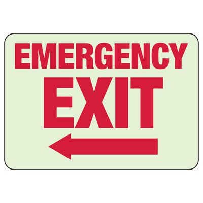 OSHA Compliant Exit Signs | Emergency & Fire Exit Signage | Emedco