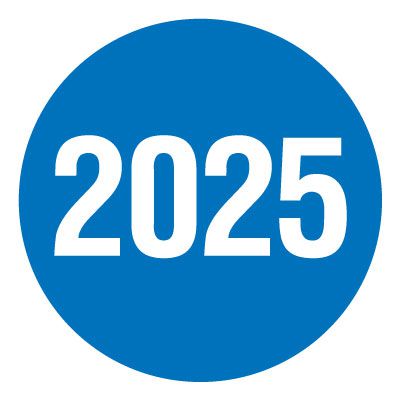 Year 2025 Stickers, Inventory Labels | Seton Canada | Seton.ca