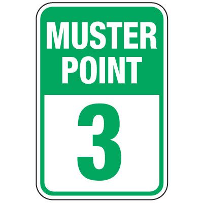 Muster Point 3 Sign | Seton