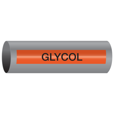 High Performance Adhesive Pipemarkers - Glycol | Seton Canada