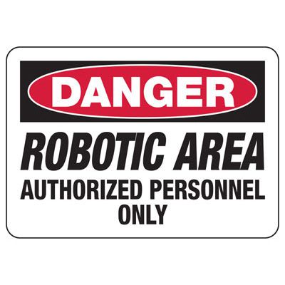 Machine Warning Signs | Safety Decals & Labels | Emedco
