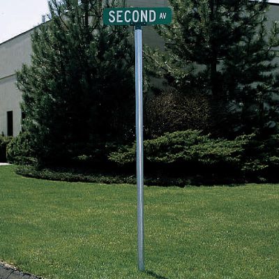 Round Sign Posts