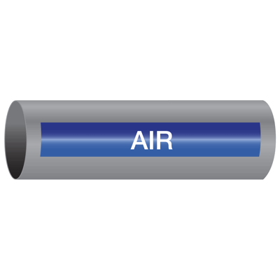 High Performance Adhesive Pipemarkers - Air | Seton Canada | Seton.ca