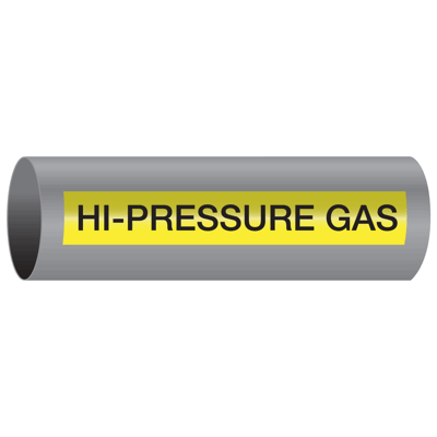 Xtreme-Code® Self-Adhesive High Performance Pipe Markers - Hi-Pressure ...