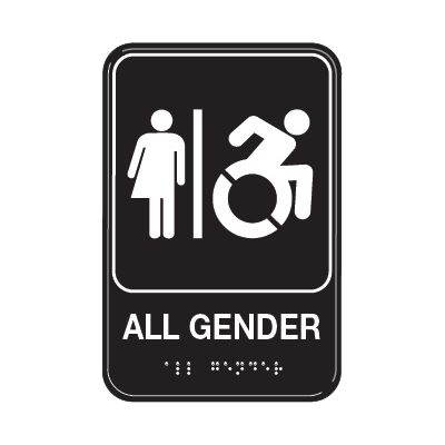 All Gender Restroom Sign - Dynamic Accessibility | Seton