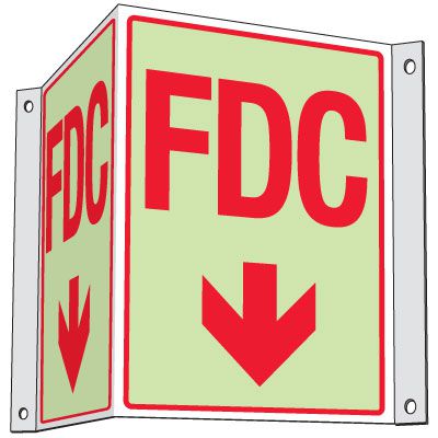 Fire Department Connection (FDC) Signs | Seton