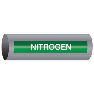 Nitrogen - Xtreme-Code™ High Performance Pipe Markers | Emedco