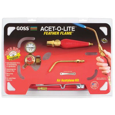 Goss KA-1H Feather Flame Acetylene Torch Kit | Seton