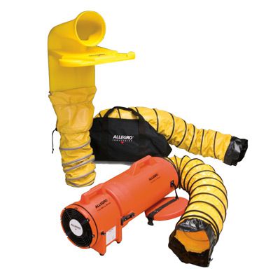 Allegro® Plastic COM-PAX-IAL Blower System with MVP, 8" | Seton