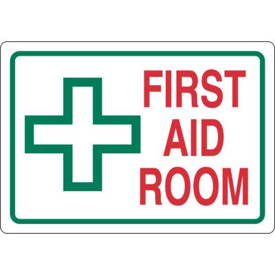 First Aid Room Sign | Emedco