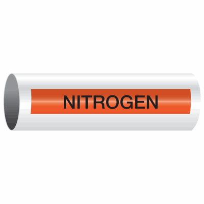 Nitrogen - Self-Adhesive Pipe Markers | Emedco