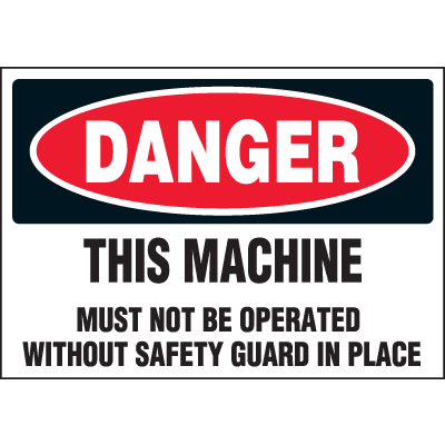 Machine Labels & Decals | Seton