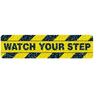 Watch Your Step Warning Strips | Seton