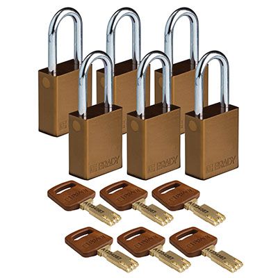 SafeKey Aluminum Lockout Padlocks | Seton