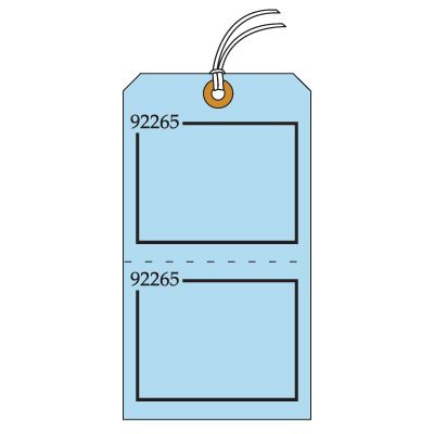 Jumbo Tear-Off Tags | Emedco